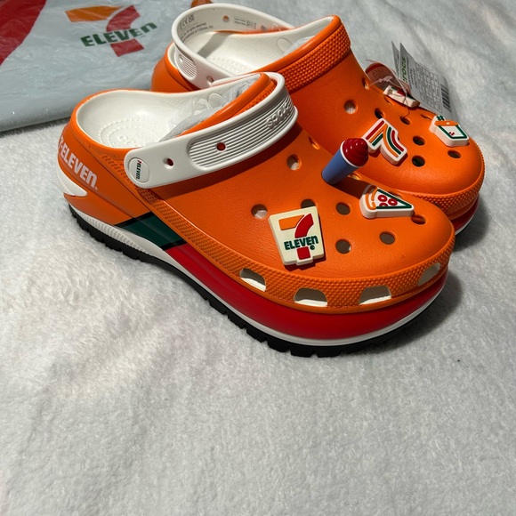 CROCS | Shoes | Crocs Orange Sandals | Poshmark